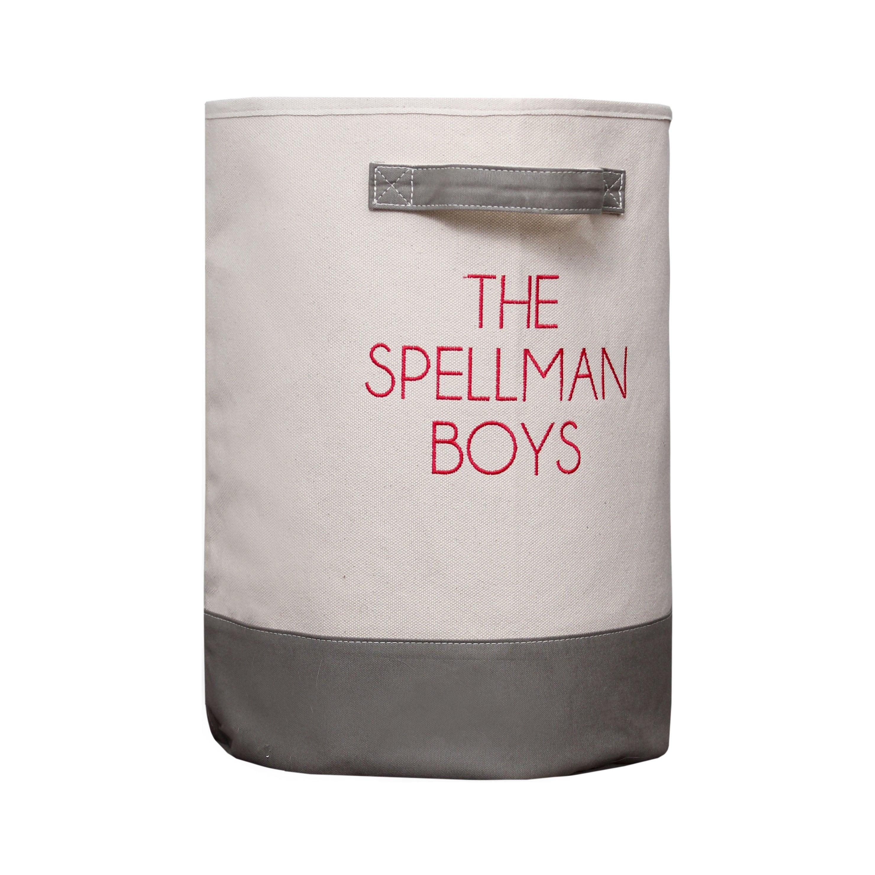 Personalized Cylindrical Organizer Bag